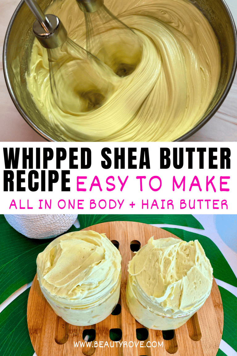 Natural Whipped Shea Butter Recipe for Body and Hair